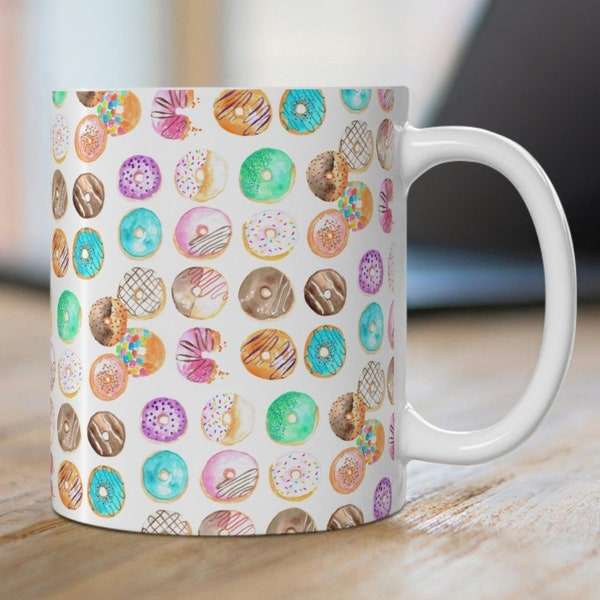 Donut Mug - Etsy