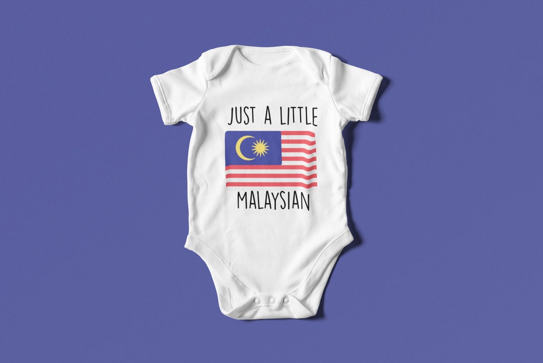 Malaysia Baby Malaysian Onesie® Malaysia Baby Onesie® - Etsy