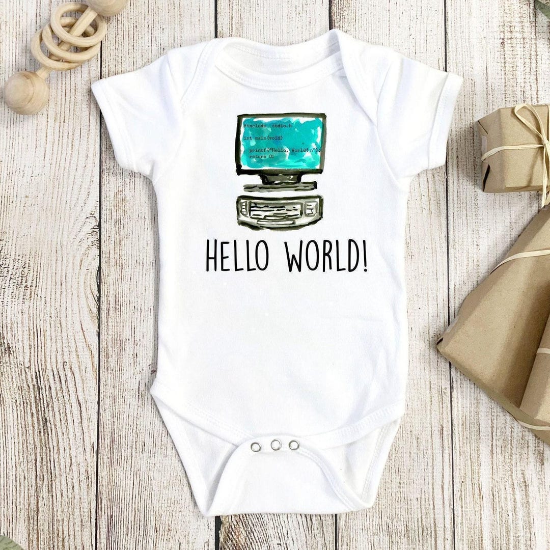 Coder Onesie®, Coding Onesie®, Coding Baby Gift, Coder Baby Gift ...