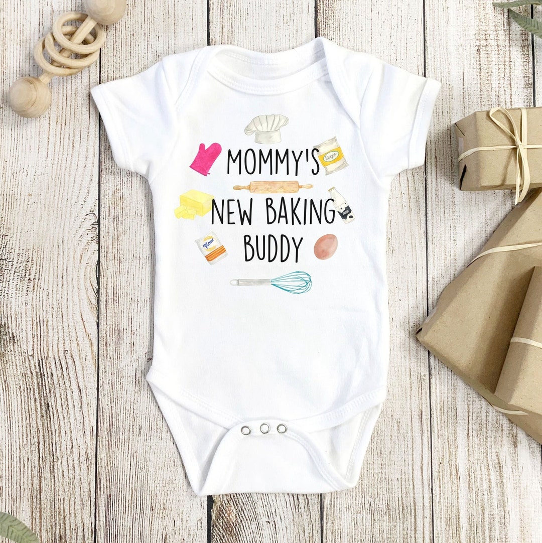 Mommys Baking Buddy, Baking Onesie®, Cooking Onesie®, Baking Mom Gift ...