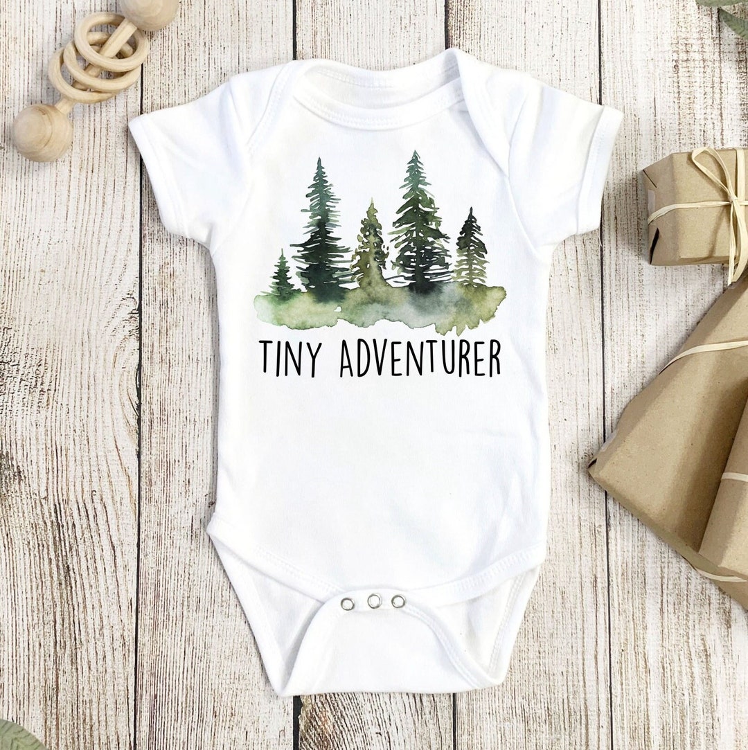Tiny Adventurer Onesie®, Adventure Onesie®, Hiking Onesie®, Travel ...