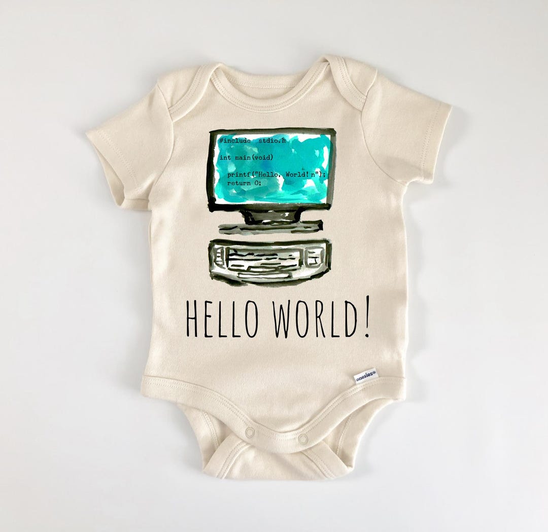 Coder Onesie®, Coding Onesie®, Coding Baby Gift, Coder Baby Gift ...