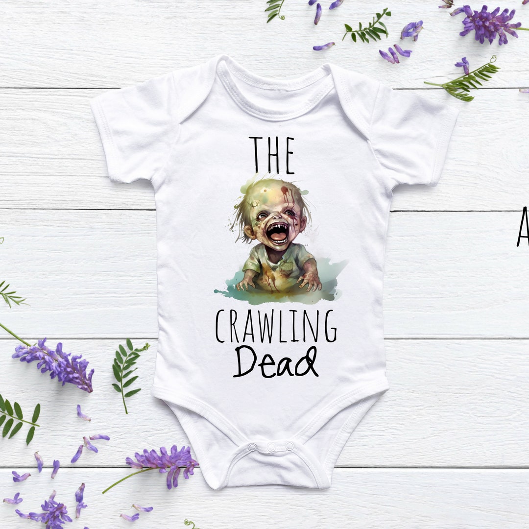 Zombie, Onesie®, Zombie Onesie®, Halloween Baby, Baby Shower, Baby ...