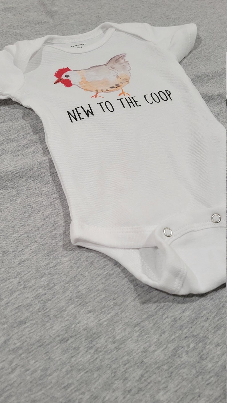Funny Farm Onesie® Chicken Onesie® Chicken Baby Gift Funny - Etsy
