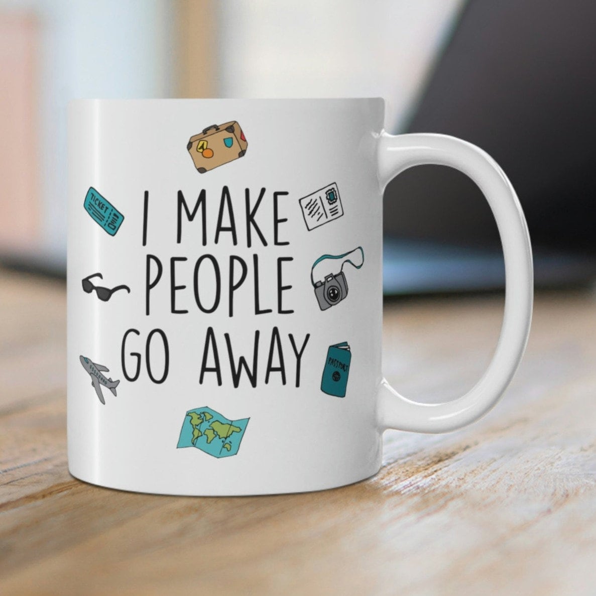 Travel Agent Mug | Travel Agent Gift Idea | Gift for Travel Agent ...