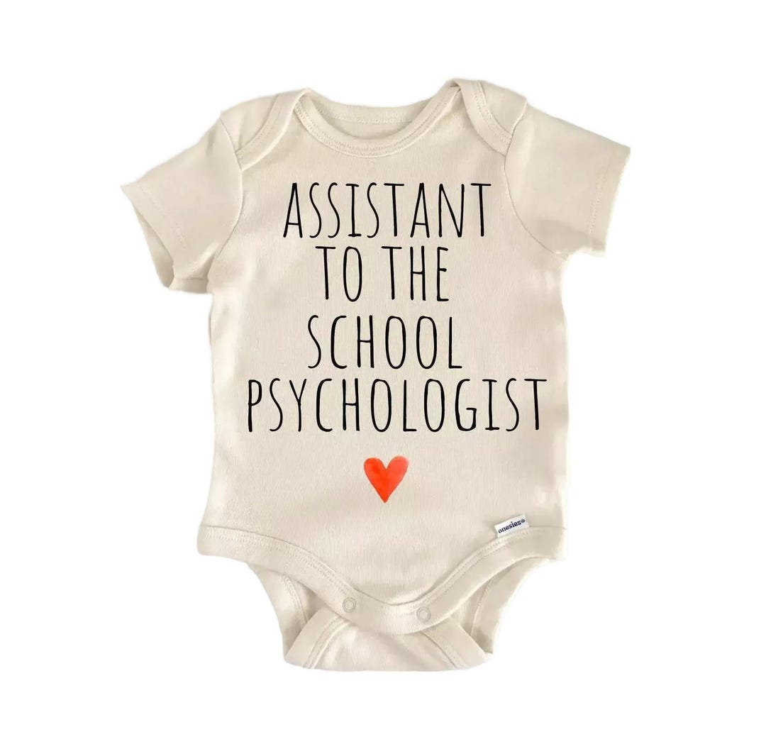 School Psychologist Onesie®, Psychologist Baby Gift, Brain Onesie ...