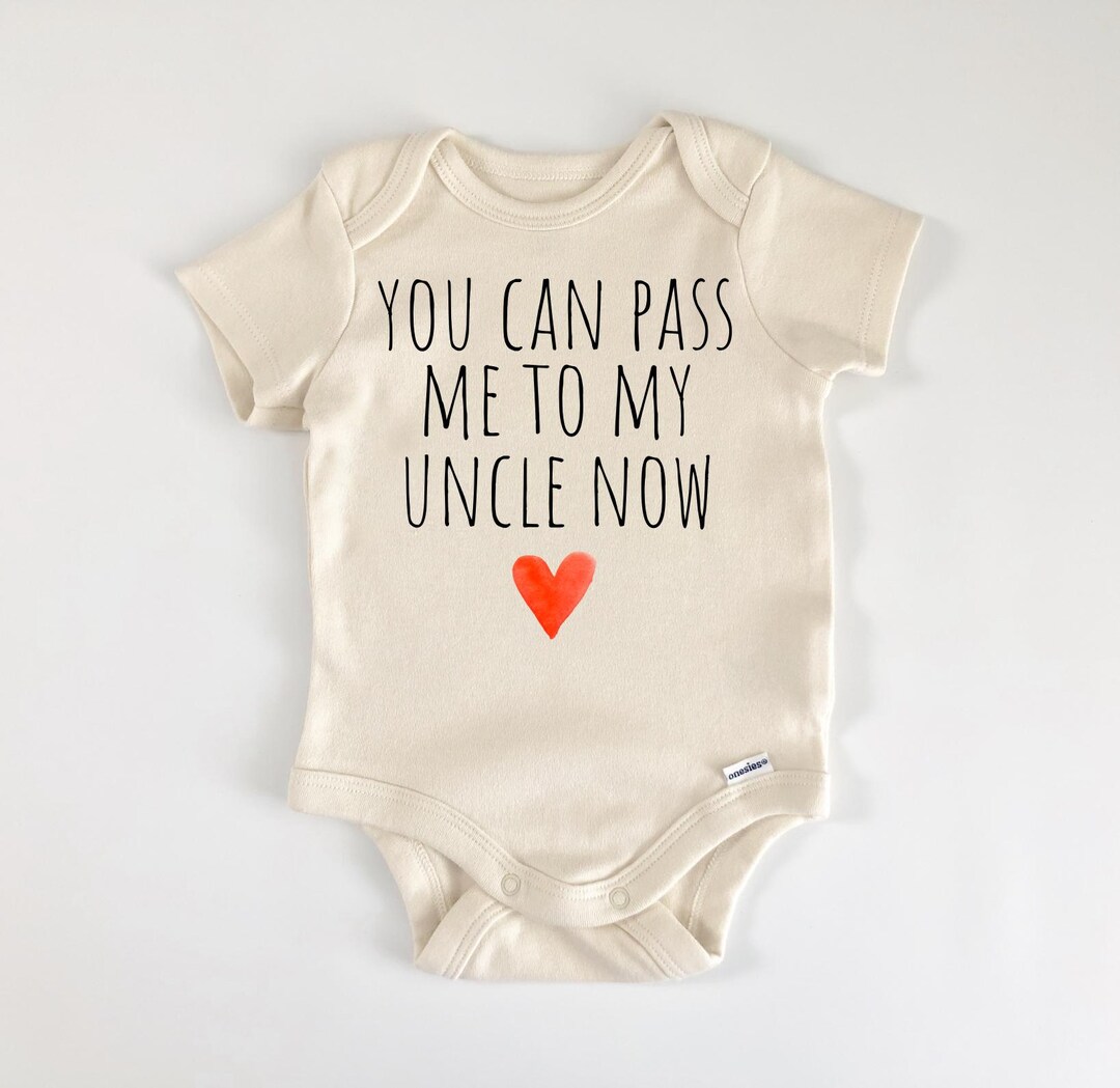 Uncle Onesie®, Baby Shower Gift, Baby Announcement, Baby Onesie®, Uncle ...