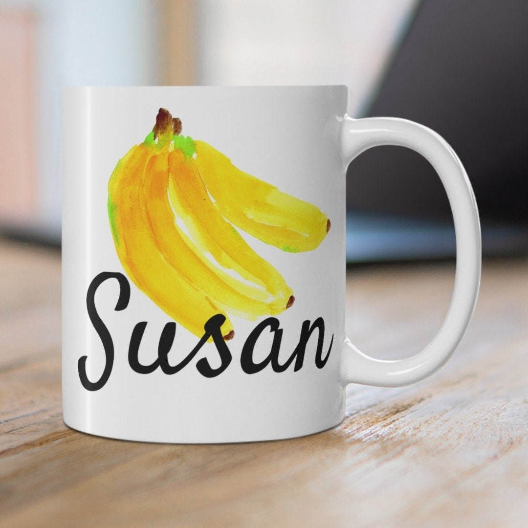 Banana Mug Banana Gift Banana Lover Mug Banana Lover Gift - Etsy