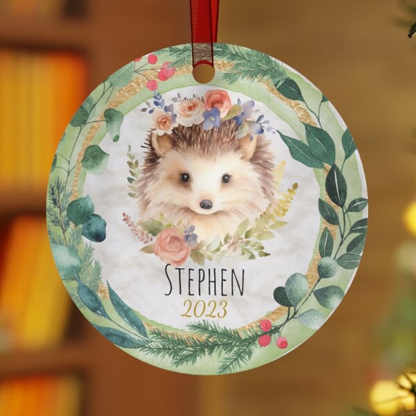 Hedgehog Ornament - Etsy