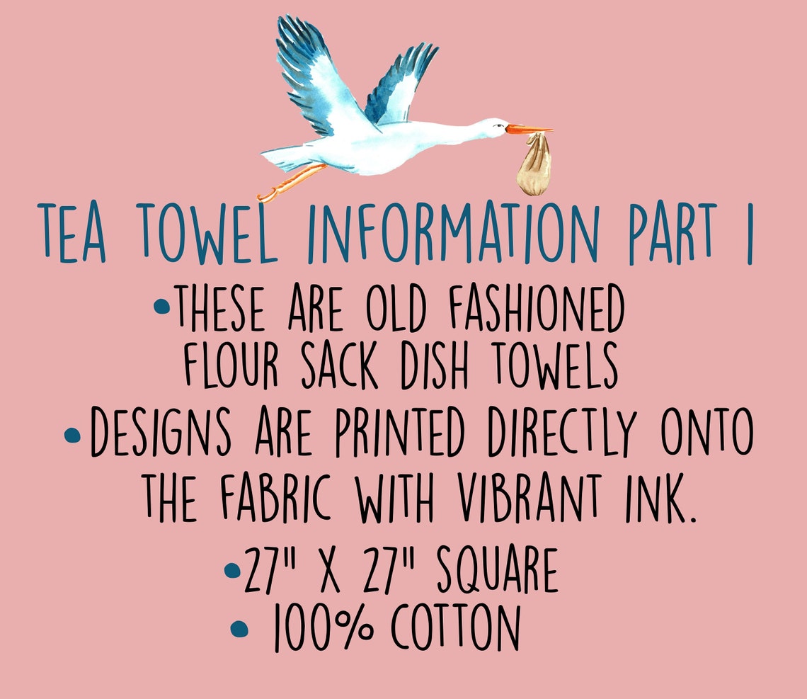 Flower Tea Towels Flower Hand Towels Flower Dish Towels - Etsy