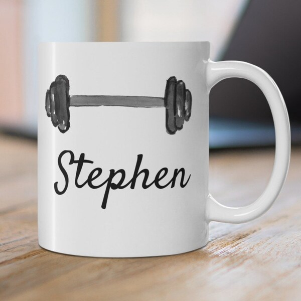 Weightlifting Mug - Etsy