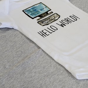 Coder Onesie®, Coding Onesie®, Coding Baby Gift, Coder Baby Gift, Programmer Onesie®, Computer ...