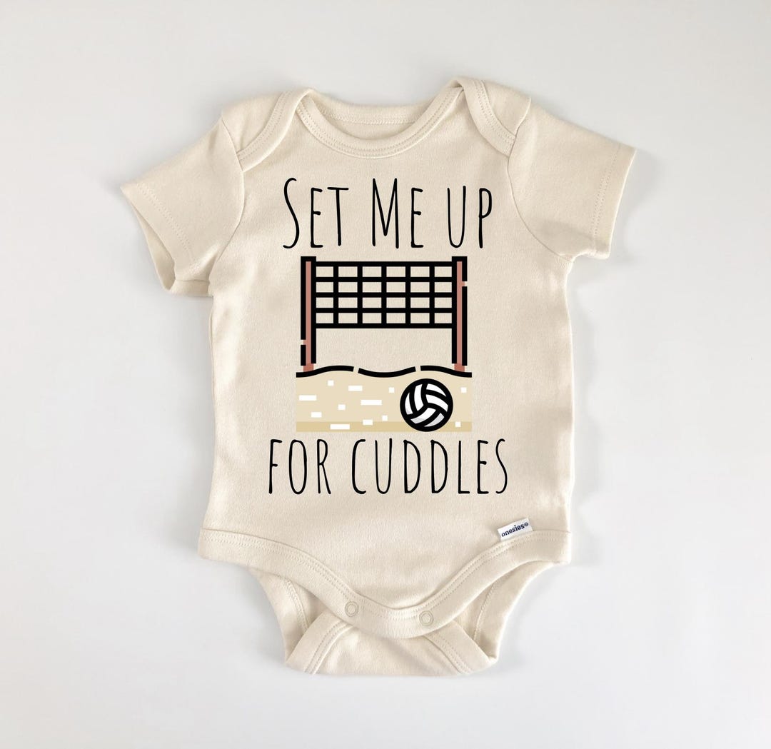 Beach Volleyball Onesie®, Volleyball Onesie®, Volleyball Baby Gift ...