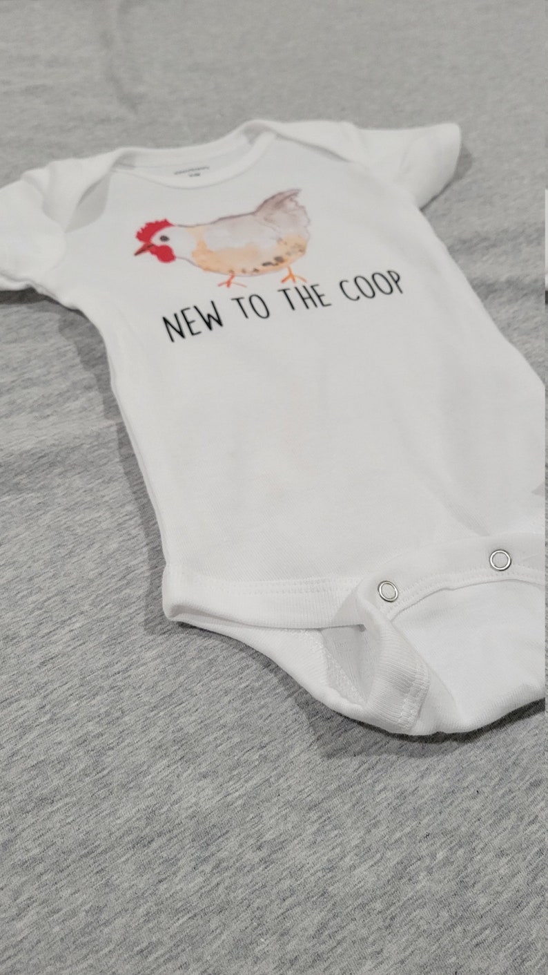 Funny Farm Onesie® Chicken Onesie® Chicken Baby Gift Funny - Etsy