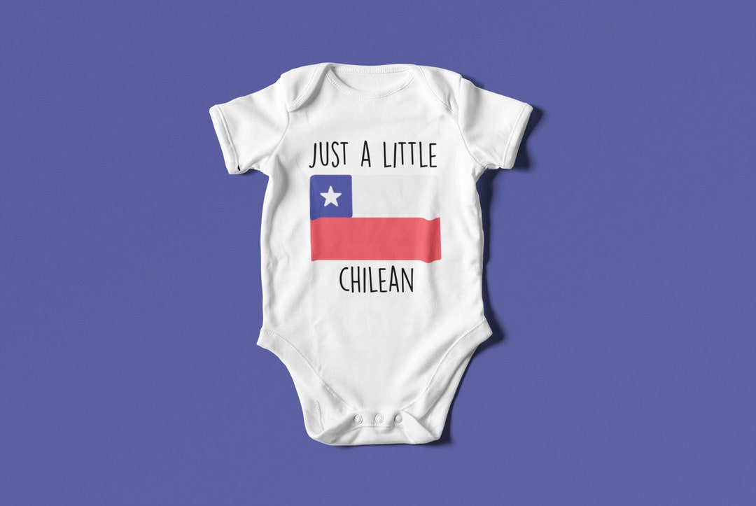 Chilean Baby, Chilean Flag, Chilean Flag Onesie®, Baby Shower, Chile ...