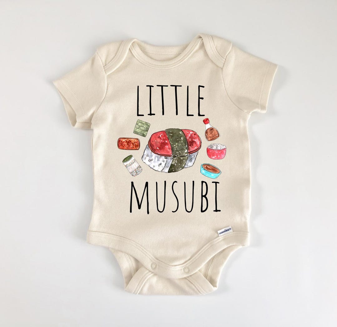 Hawaiian Onesie®, Hawaiian Baby Gift, Hawaiian Baby Shower, Spam Musubi ...