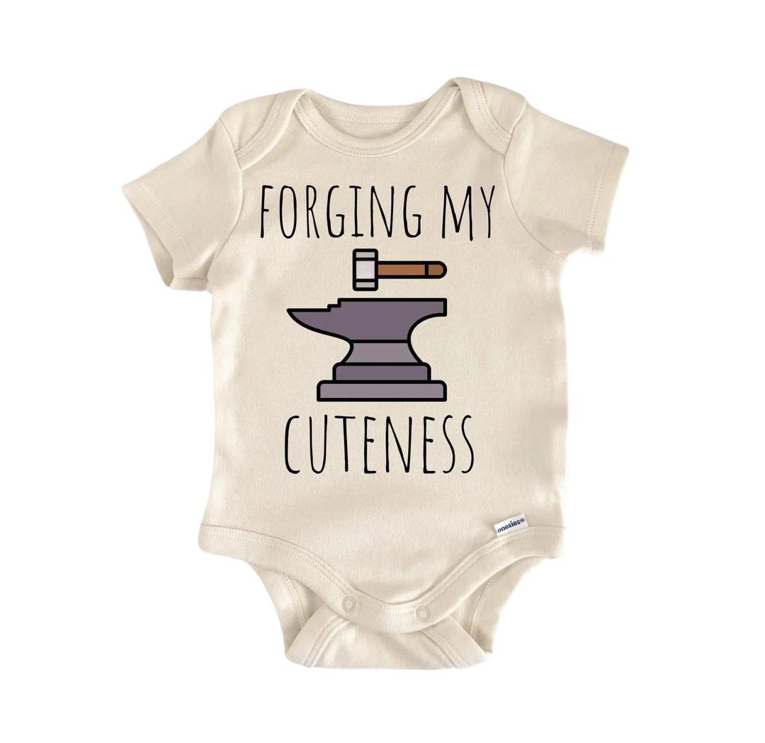Blacksmith Welder Welding Baby Onesie® Newborn Cotton Bodysuit Baby ...