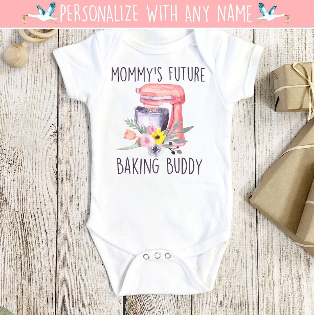 Mommys Baking Buddy, Baking Onesie®, Cooking Onesie®, Baking Mom Gift ...