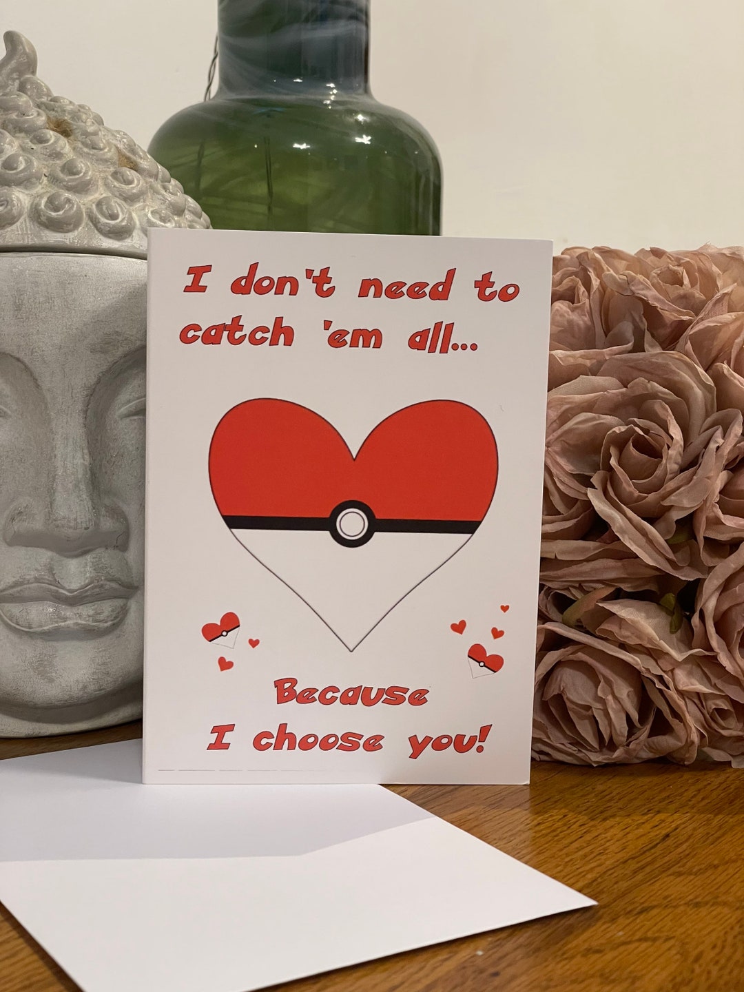 Pokemon, Love Card, Couple Cards, Anniversary Card, Card for Couples ...