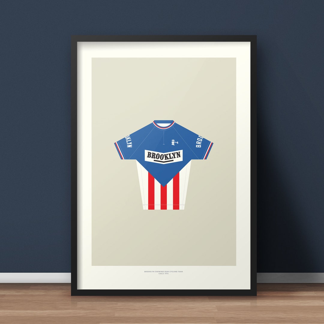 Brooklyn Chewing Gum Cycling Team Giclée Art Print - Etsy.de