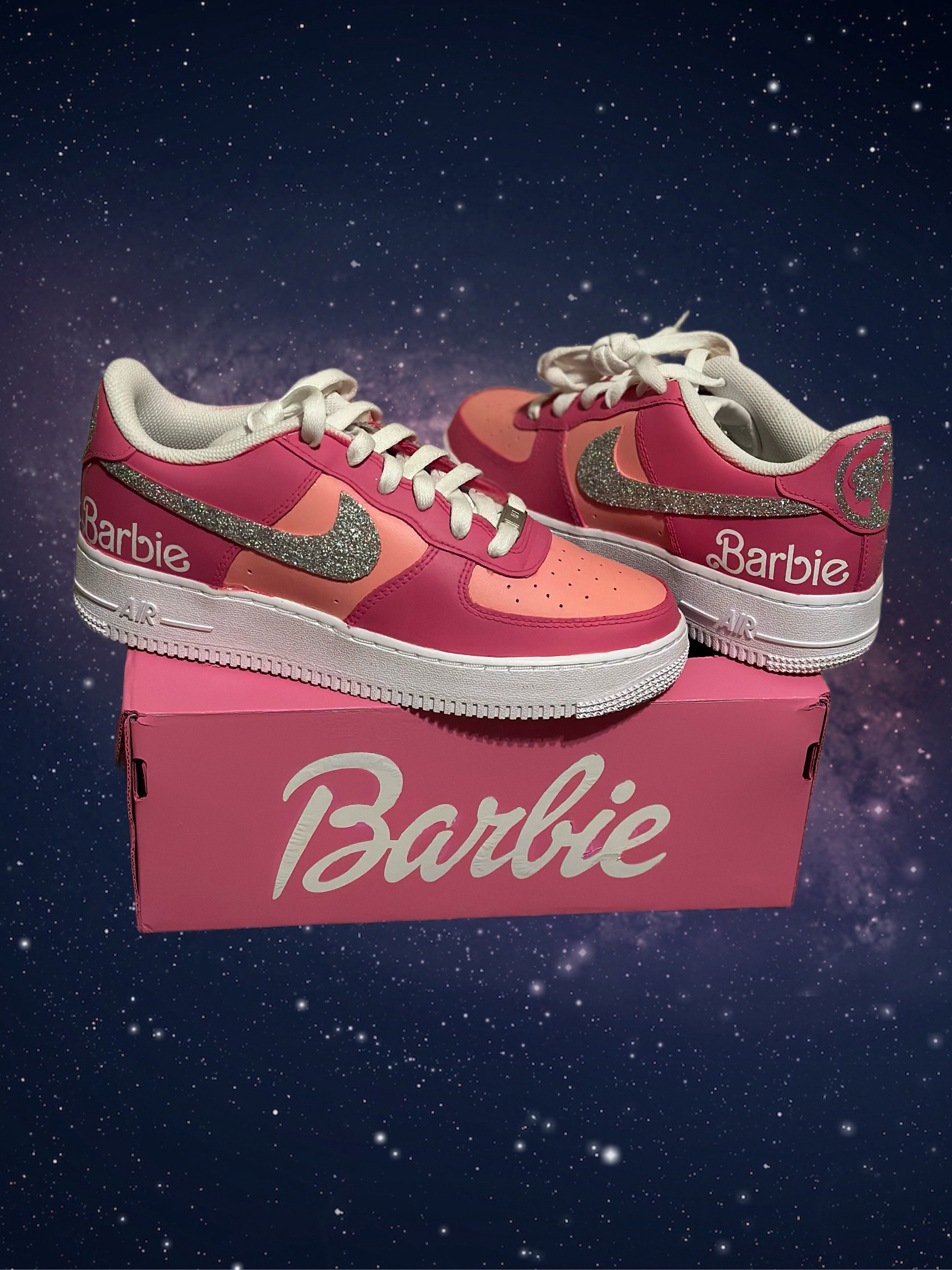CUSTOM BARBIE PINK AF1 - Etsy