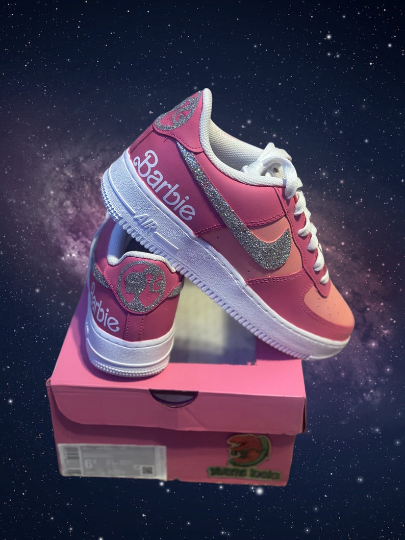 CUSTOM BARBIE PINK AF1 - Etsy