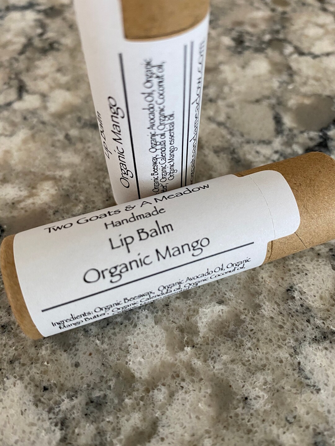 Organic Mango Lip Balm Chapstick All Natural Eco Friendly - Etsy