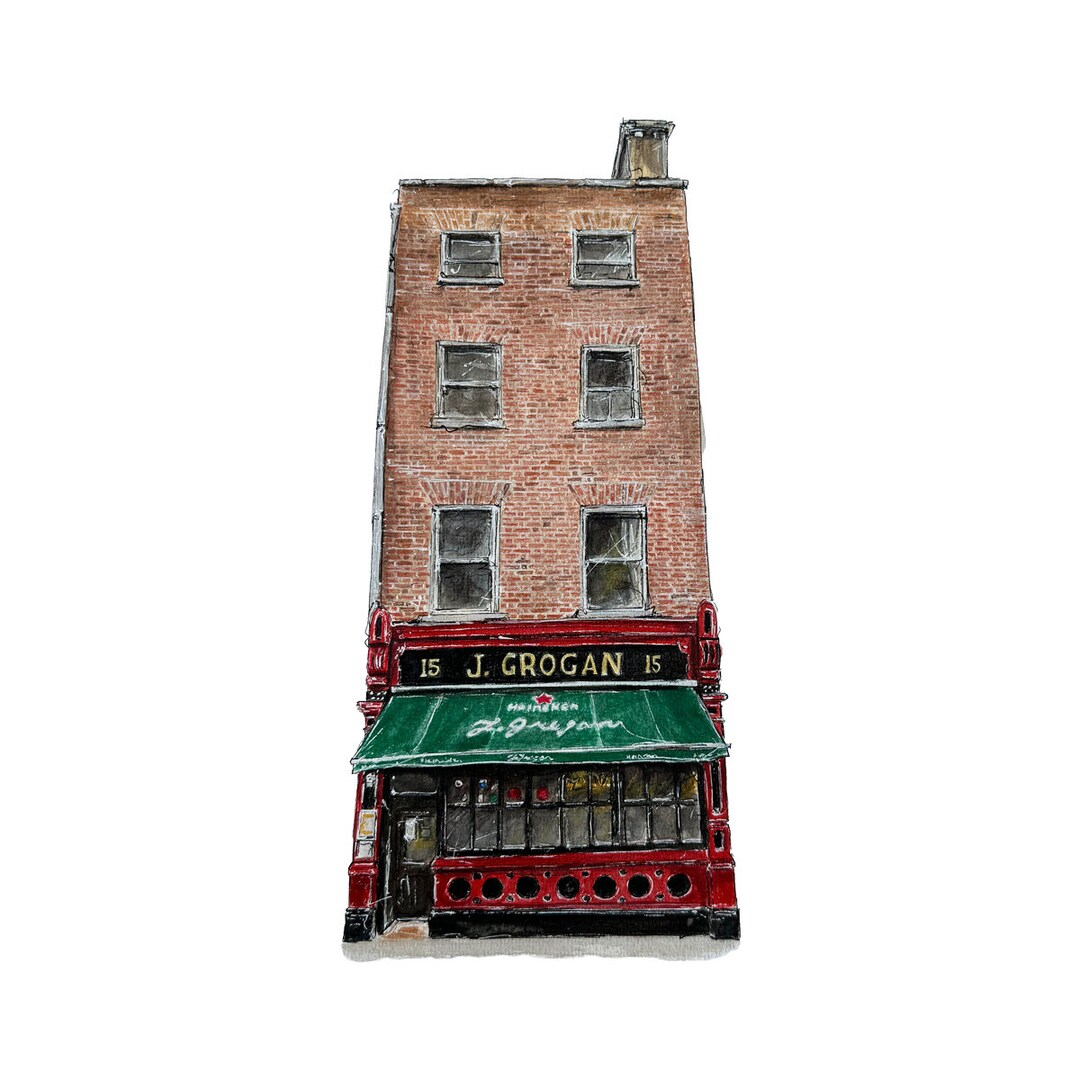 Grogan's Pub, Dublin Pub Art, Irish Gift Ideas, St. Patrick's Day ...