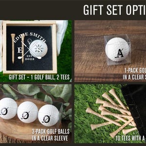 Golf Gift Set for Golfer, Custom Golf Gift Box Set With Golf Ball, Tees ...