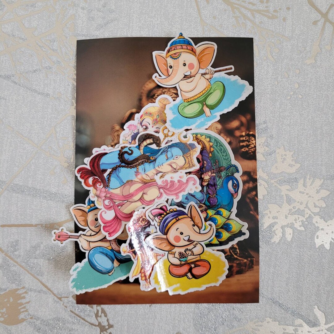 Hindu God/goddess Stickers... Rare and Unique Great For: Educating ...