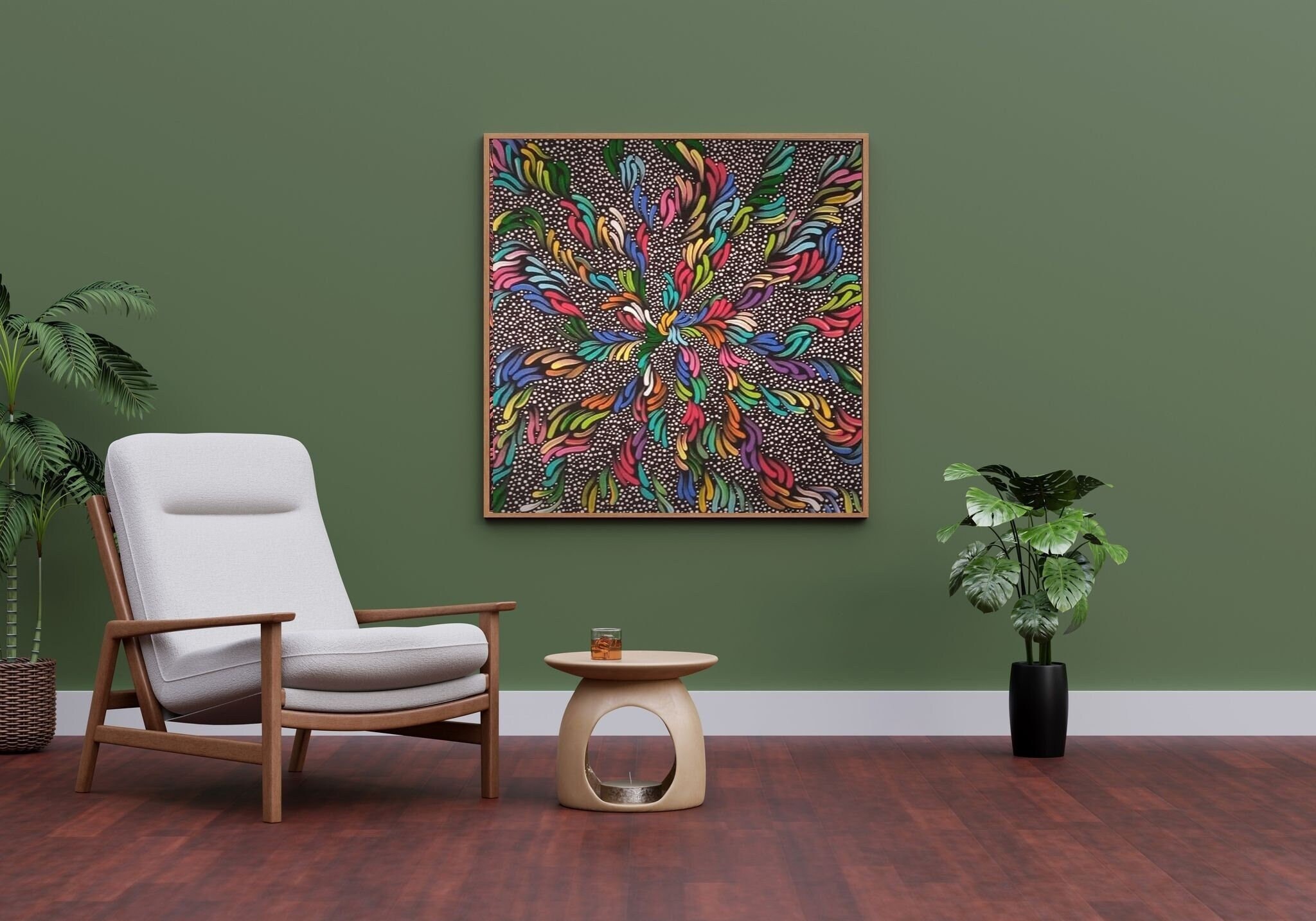 Aboriginal Pillars of Creation Acrylic Art Painting on - Etsy