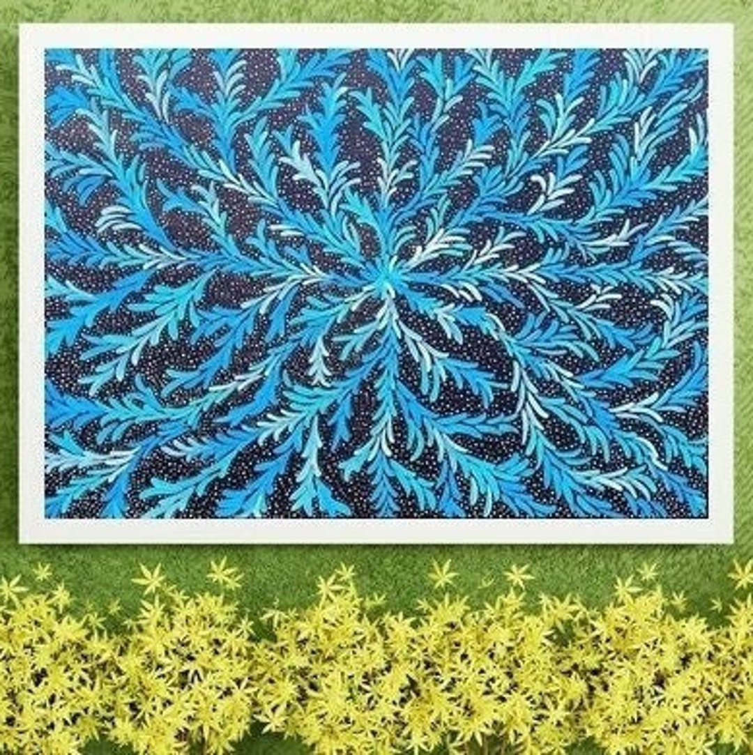 Aboriginal Dream Sky Original Acrylic Art Painting on Canvas, Home ...
