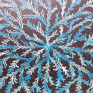 Aboriginal Dream Sky Original Acrylic Art Painting on Canvas, Home ...
