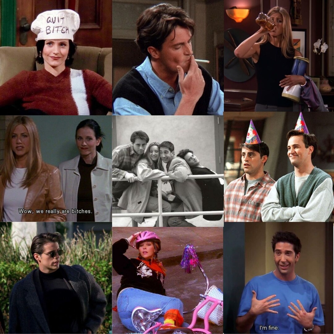 FRIENDS 90s Wall Collage Kit!! - Etsy