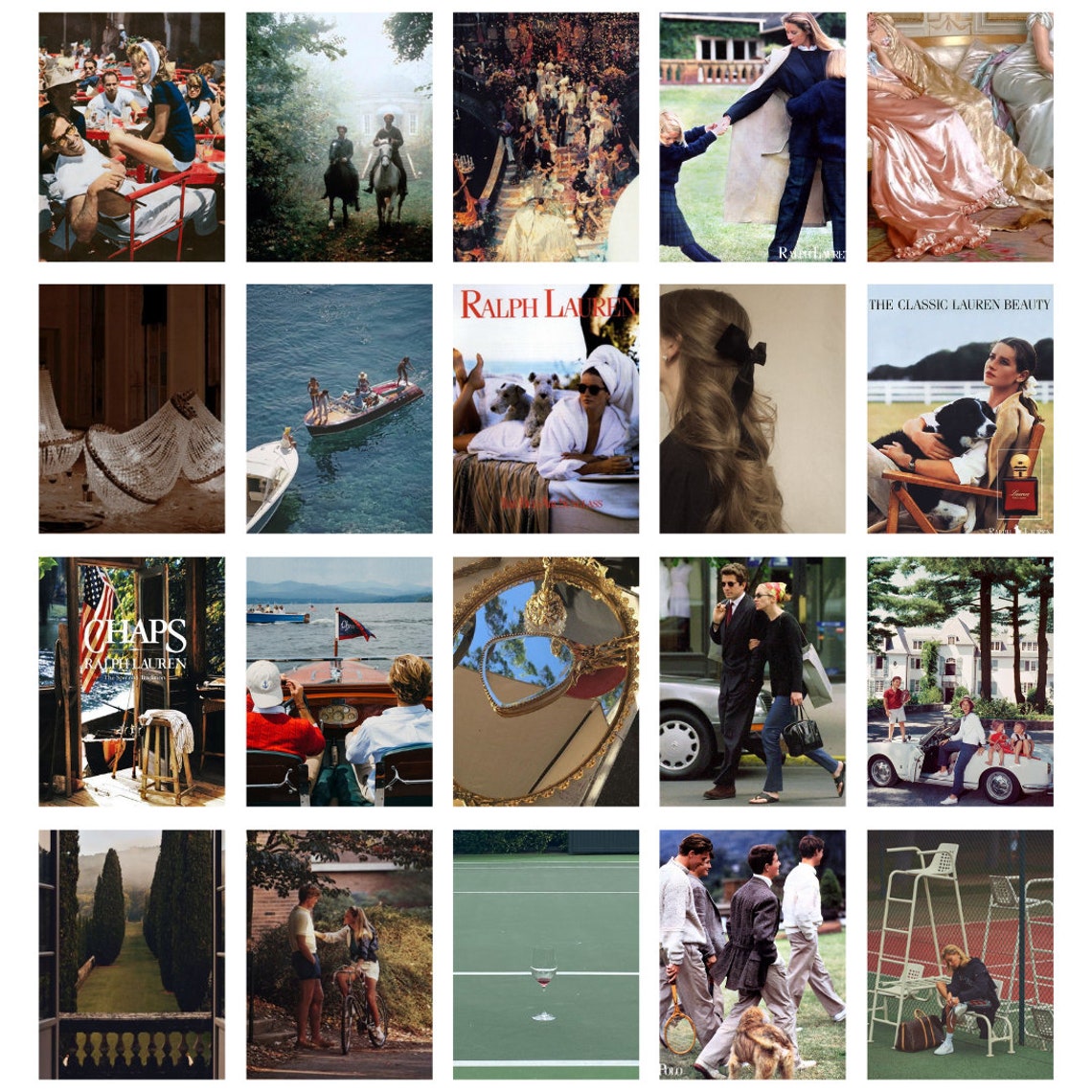 OLD MONEY | Aesthetic Wall Collage Kit - Etsy