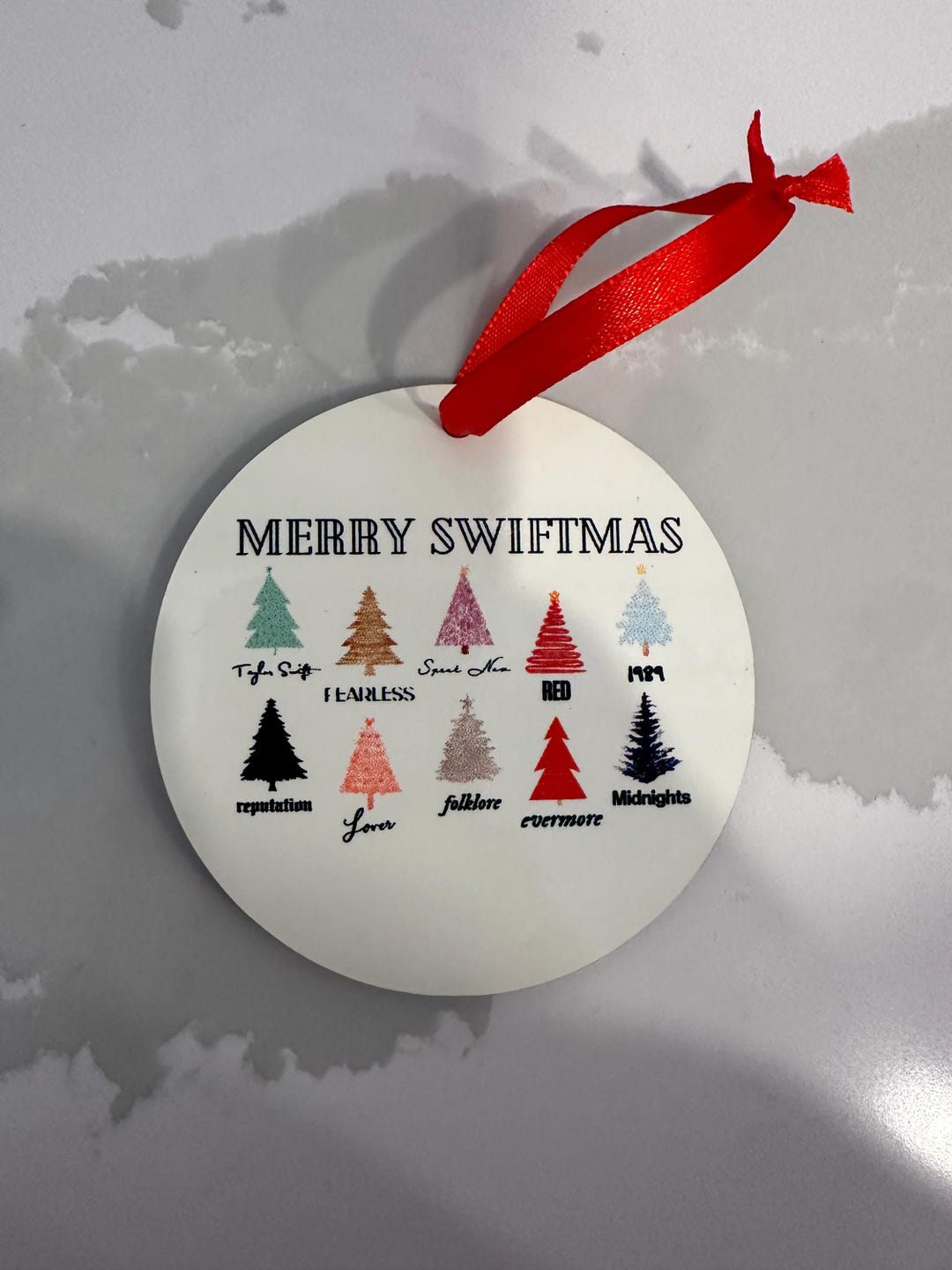 Taylor Swift Merry Swiftmas Christmas Ornament - Etsy Canada