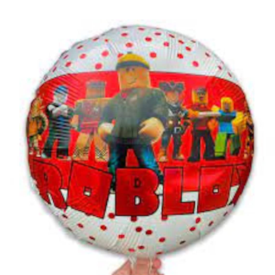 ROBLOX THEMED BOYS Latex Balloons Birthday Party Decorations. | Etsy