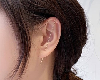 Ear Pin Earrings | Etsy UK