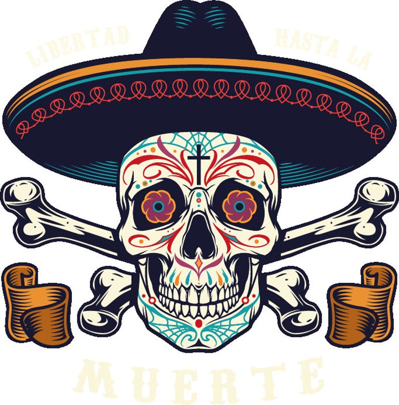 4 Digital Skull Designs - Etsy