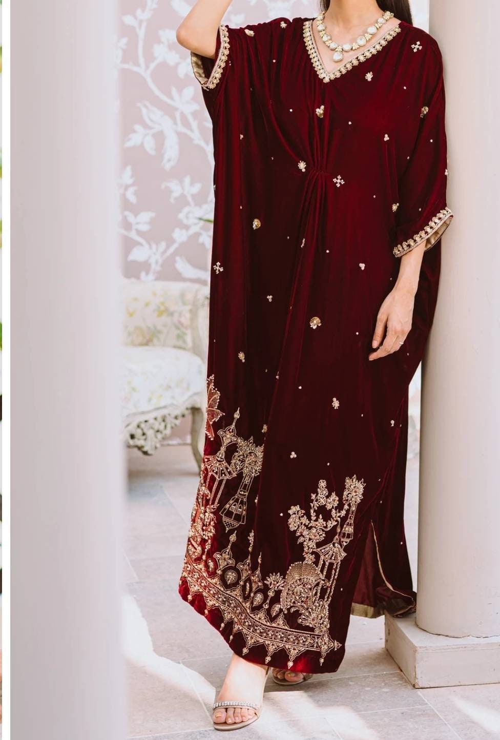 Velvet Ready to Wear Kafta. Pre Loved. Carefully Sanitized and Dry ...