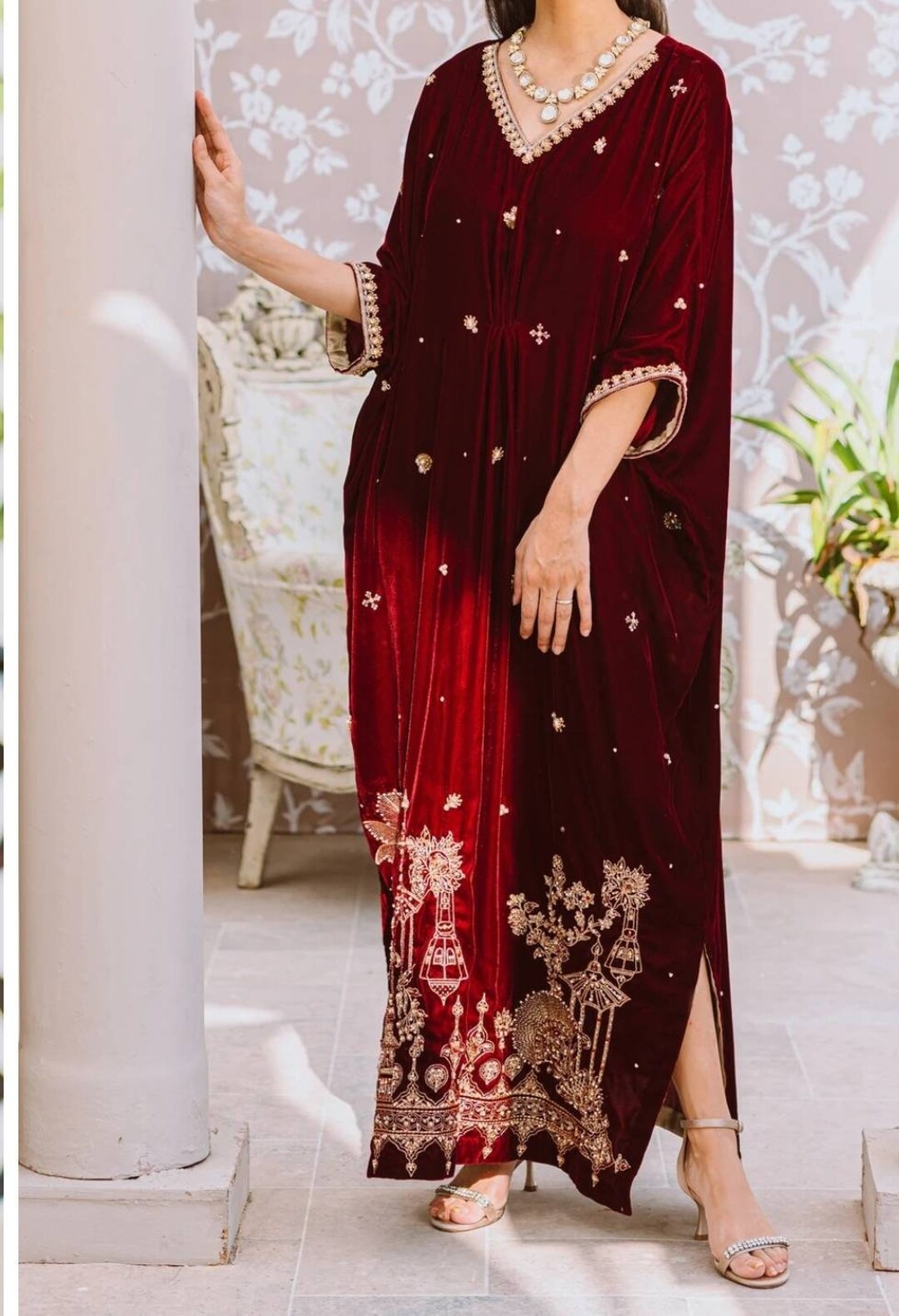 Velvet Ready to Wear Kafta. Pre Loved. Carefully Sanitized and Dry ...