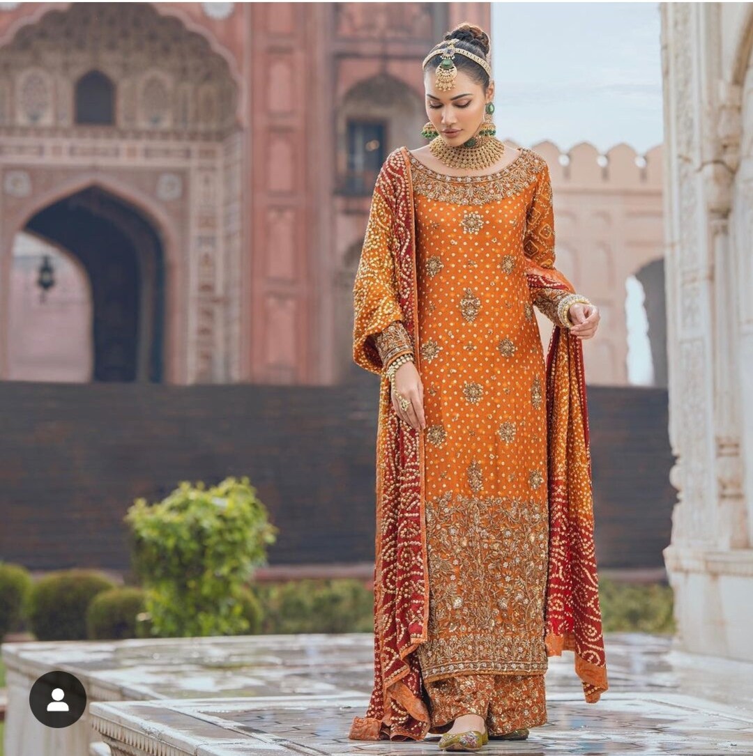 Inspired by Haris Shakeel Bridal Collection. - Etsy