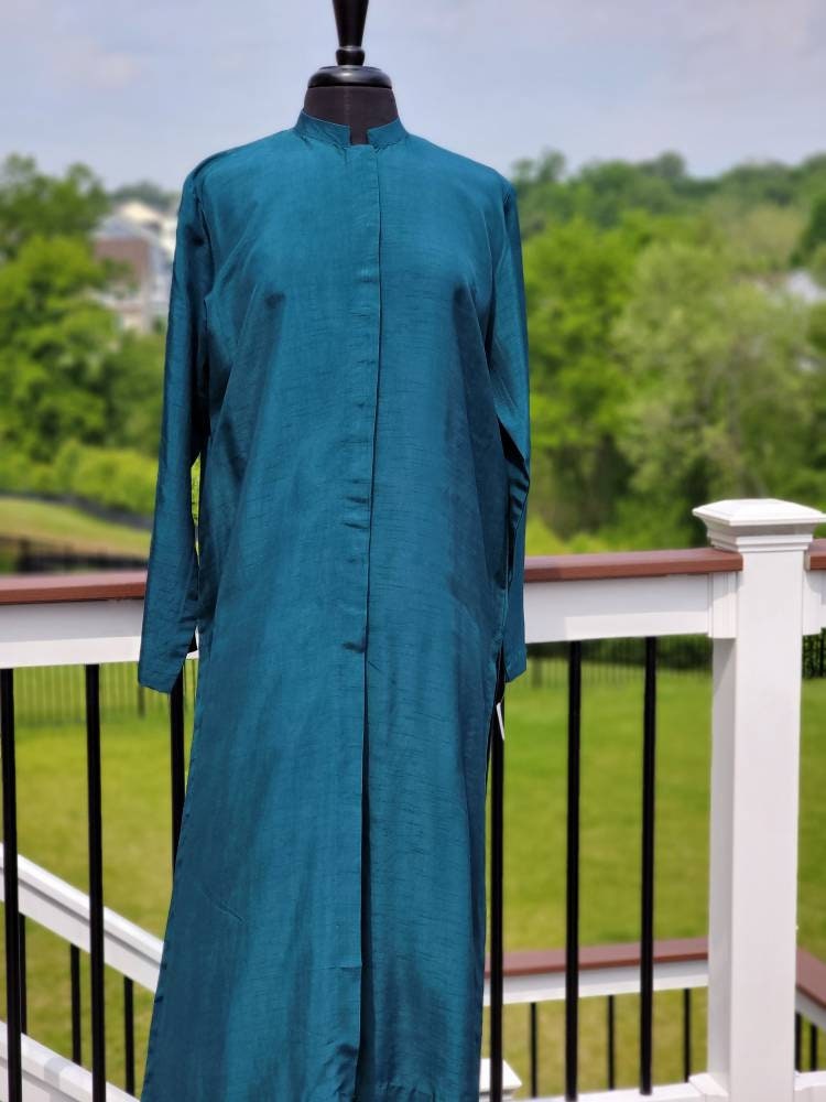 Silk Shirt With Trouser in Zinc Color. Please Follow Chart for Exact ...