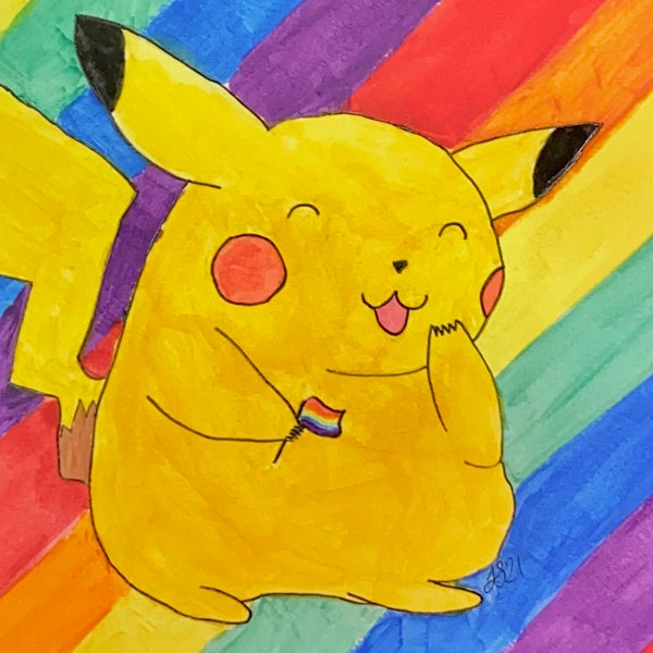 Cursed Pikachu - Etsy