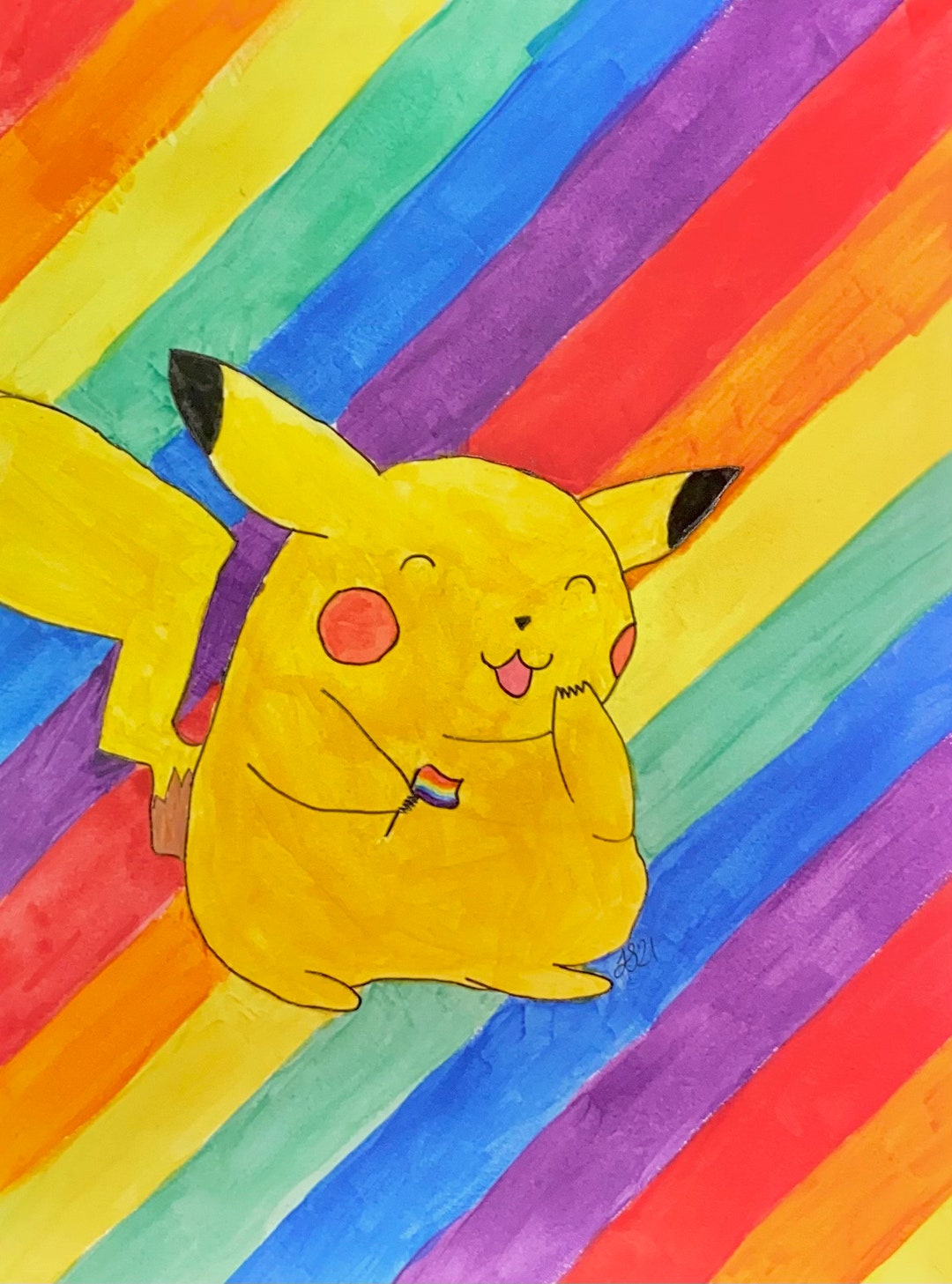 Pikachu Pride - Etsy