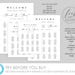 Black and White Seating Chart Template, Printable DIY Dinner Menu ...