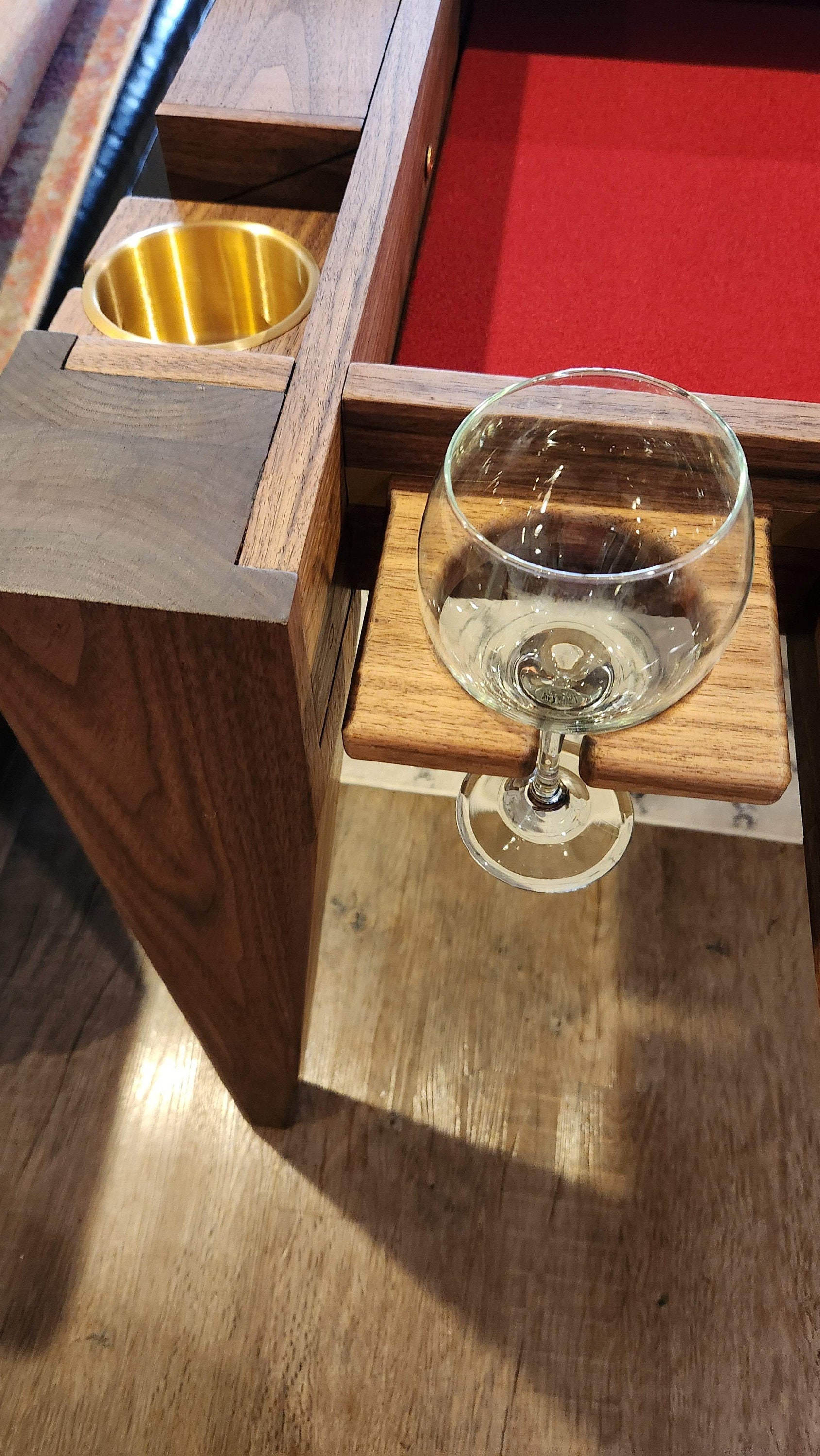 Custom Walnut Gaming Table / Dungeons and Dragons Gaming Table With ...