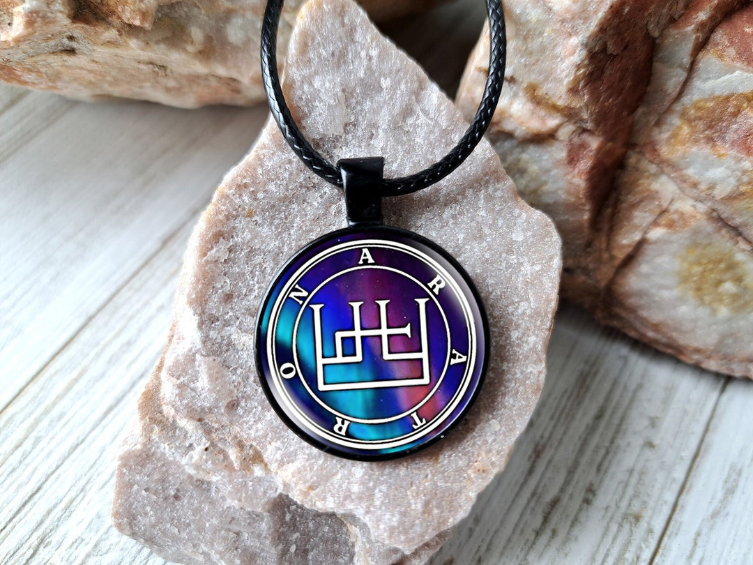 Aratron Necklace Planetary Talisman, Magic Olympic Spirit, Aratron ...