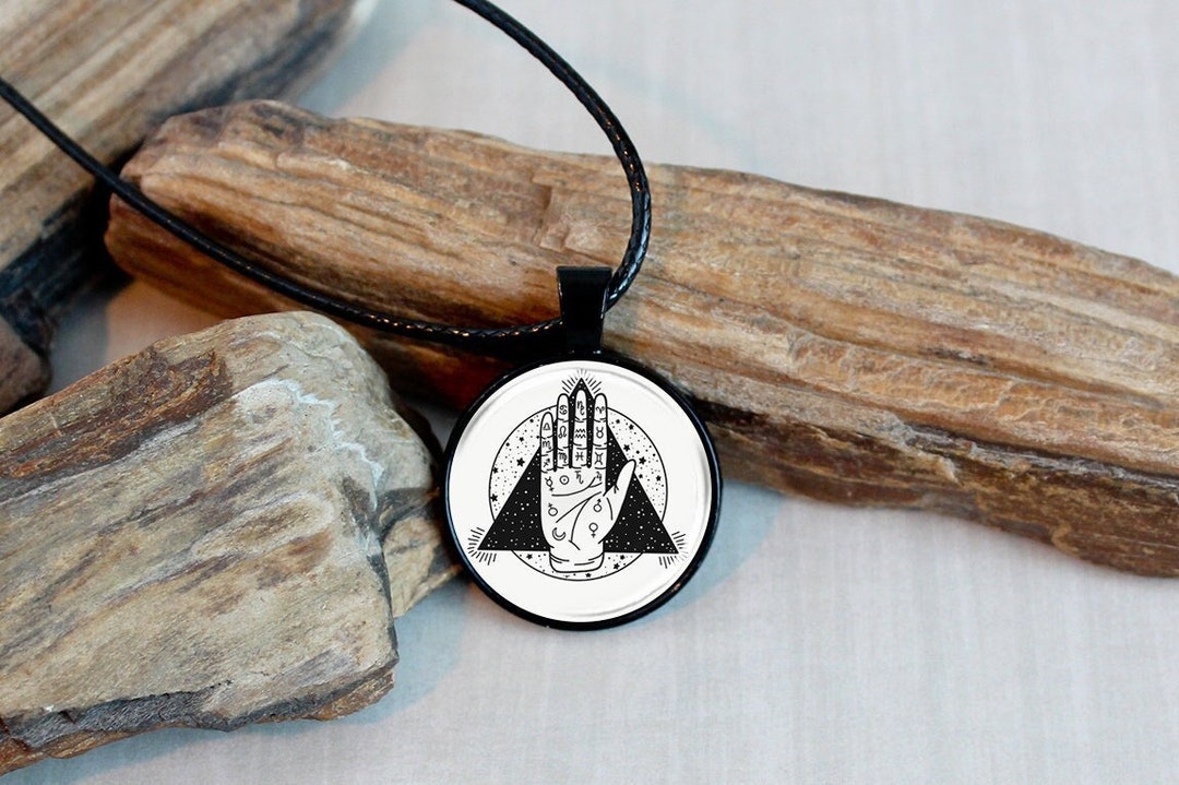 Psychic Witch Pendant, Wiccan Jewelry, Divination Gifts for Girlfriend ...