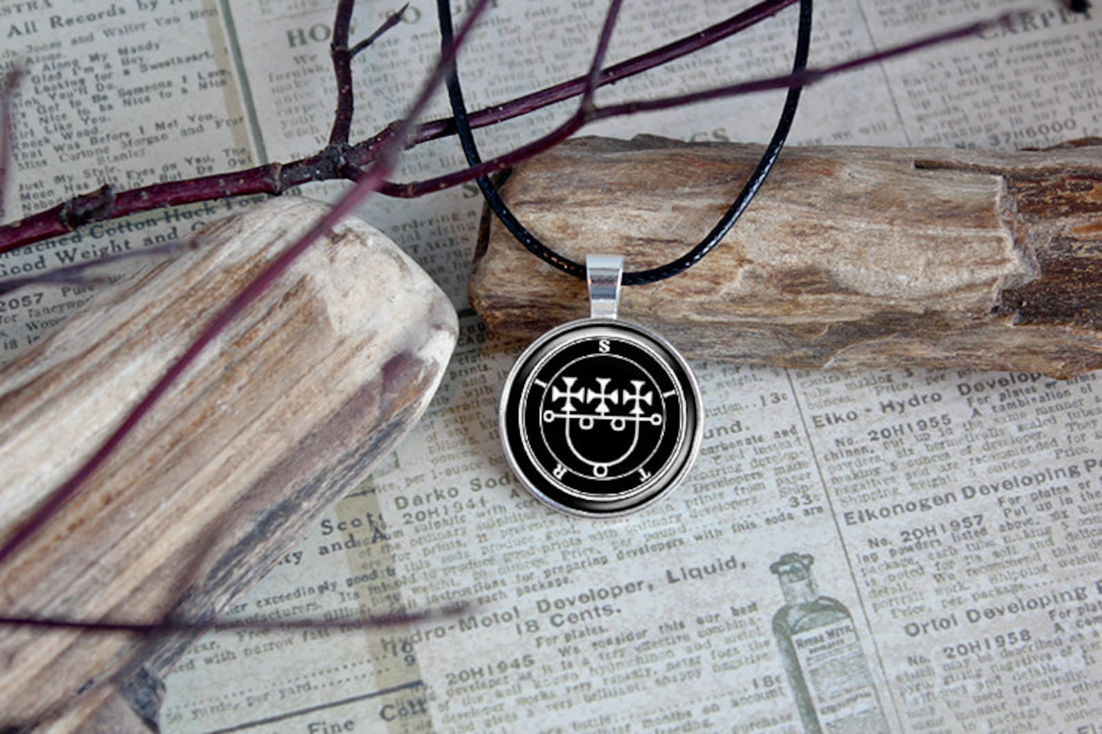 Ars Goetia Sitri Necklace Sitri Sigil Occult Jewelry - Etsy UK